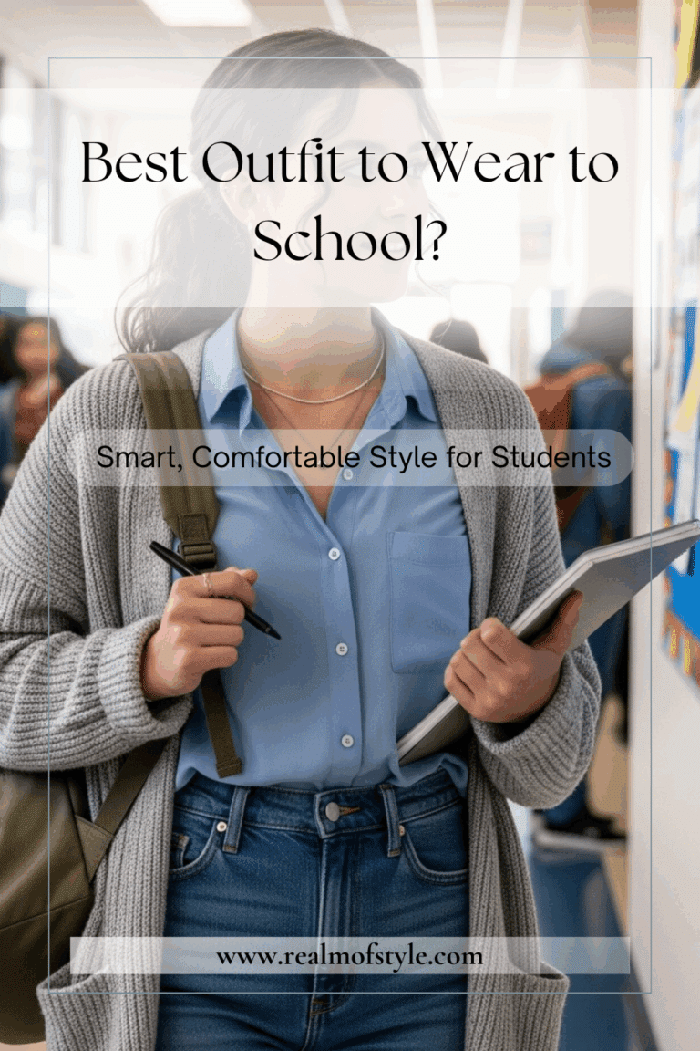 What’s the Best Outfit to Wear to School? Smart, Comfortable Style for ...